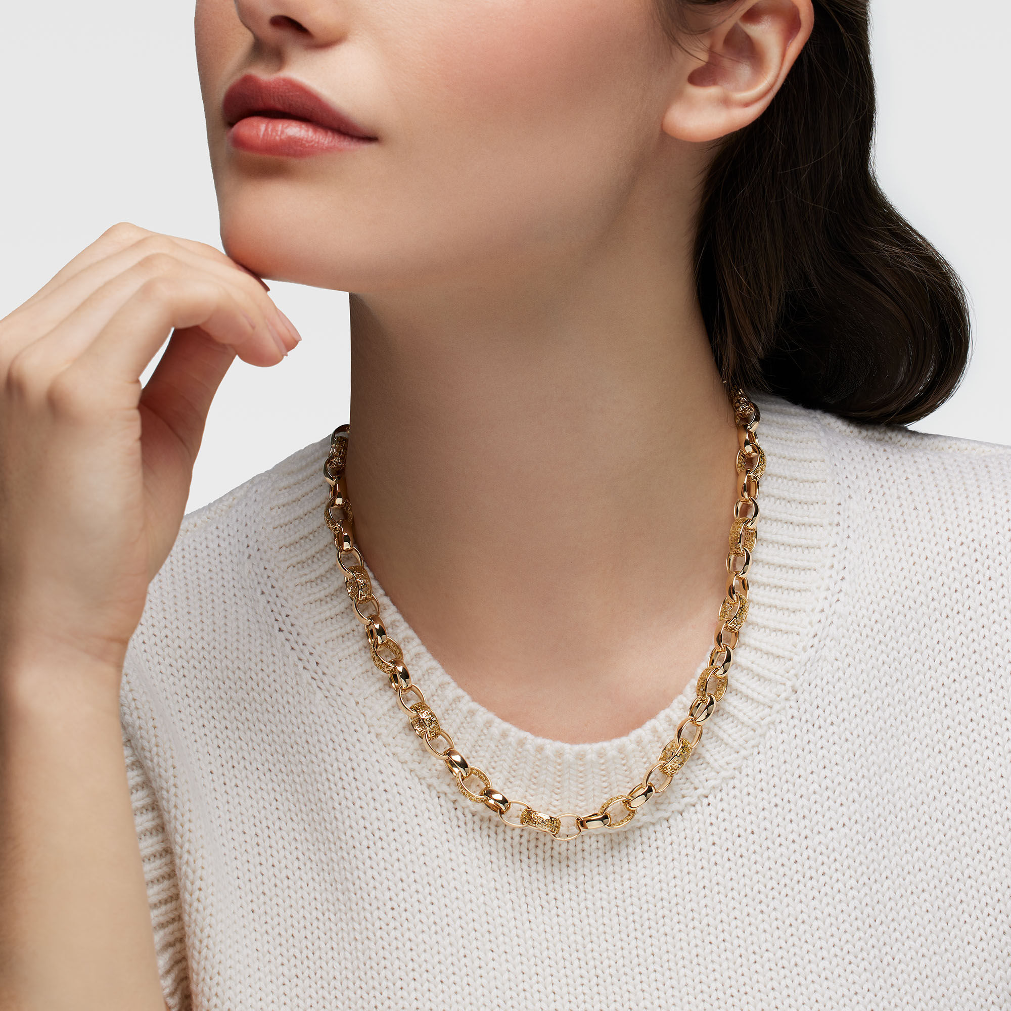 Birks Muse ® Yellow Gold Chain Necklace | Maison Birks Birks Muse ® Yellow Gold Chain Necklace | Maison Birks